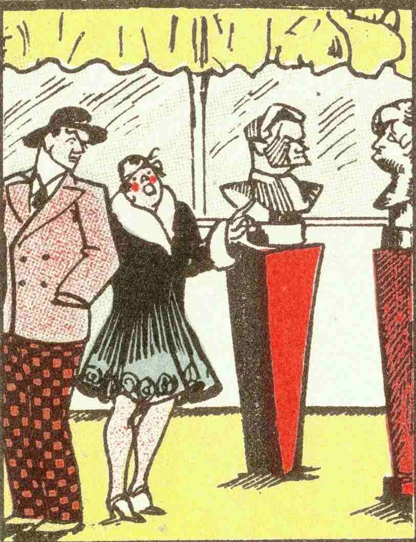 You’ve got great eyes if you can spot the detective spying on the ...