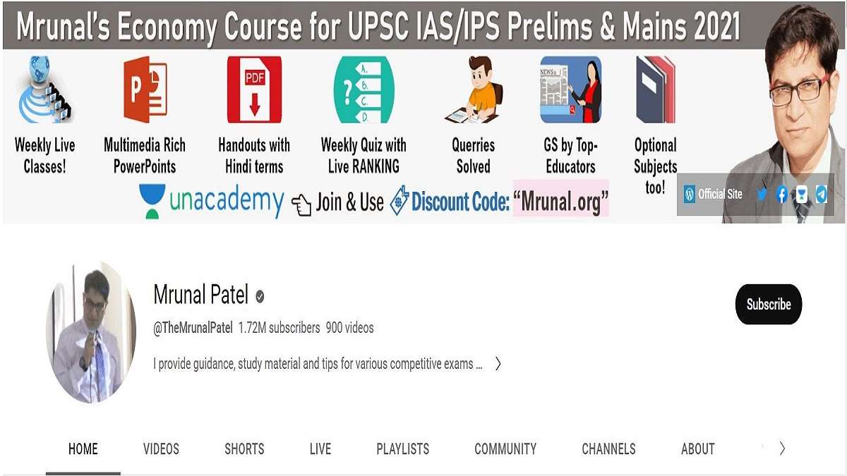 Top YouTube Channels for UPSC Preparation for Upcoming IAS Prelims ...
