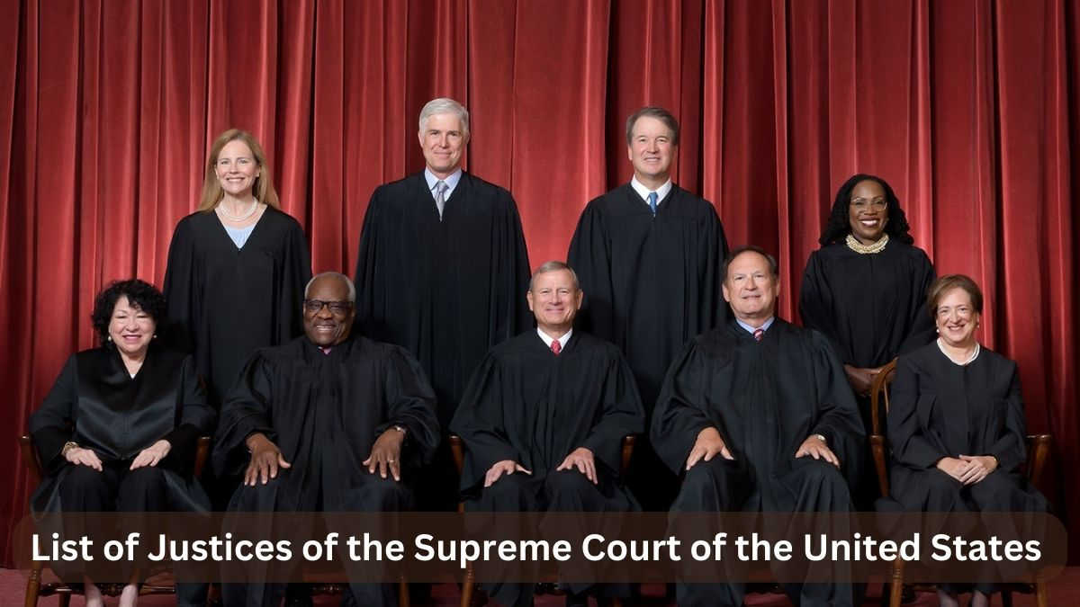 List of Justices of the Supreme Court of the United States List of Justices of the Supreme Court of the United States