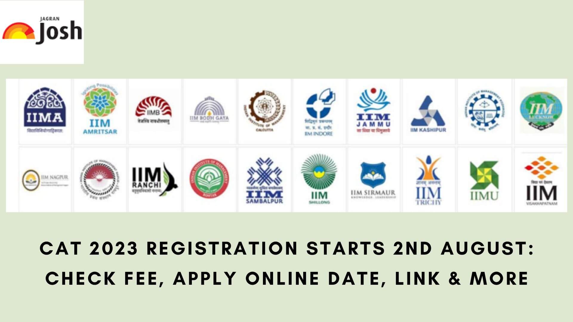 CAT 2023 Registration (Last Date Sept 20): How to fill CAT Form, Fees