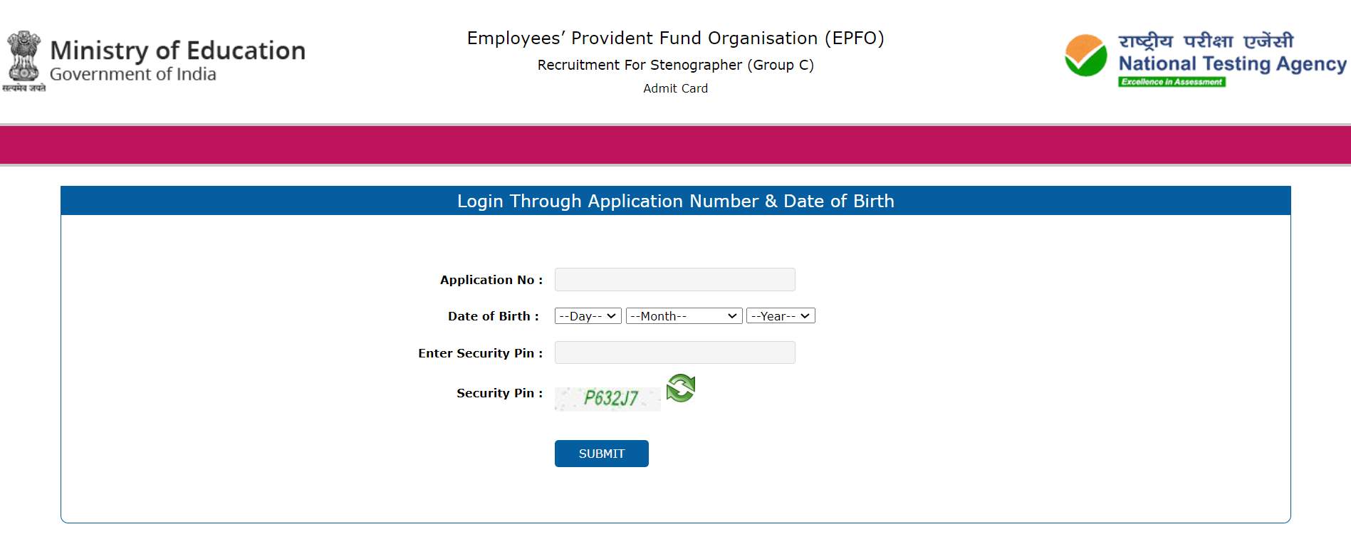 EPFO Stenographer Admit Card 2023 Out: ईपीएफओ स्टेनोग्राफर एडमिट कार्ड ...