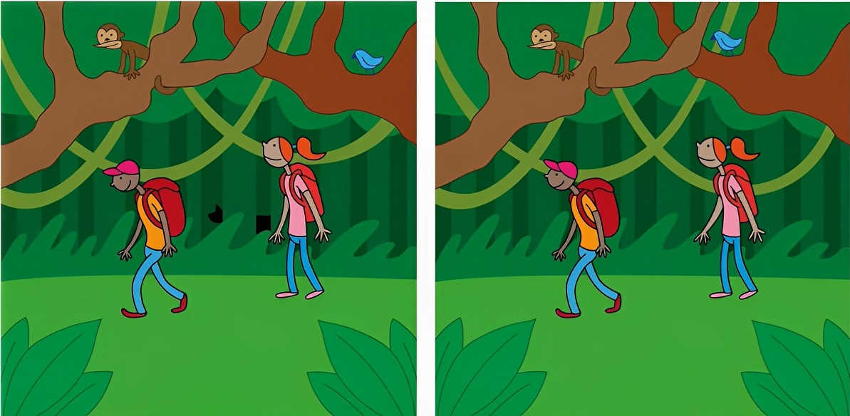 Are You Highly Observant? Then Spot 6 Differences in 16 Seconds!