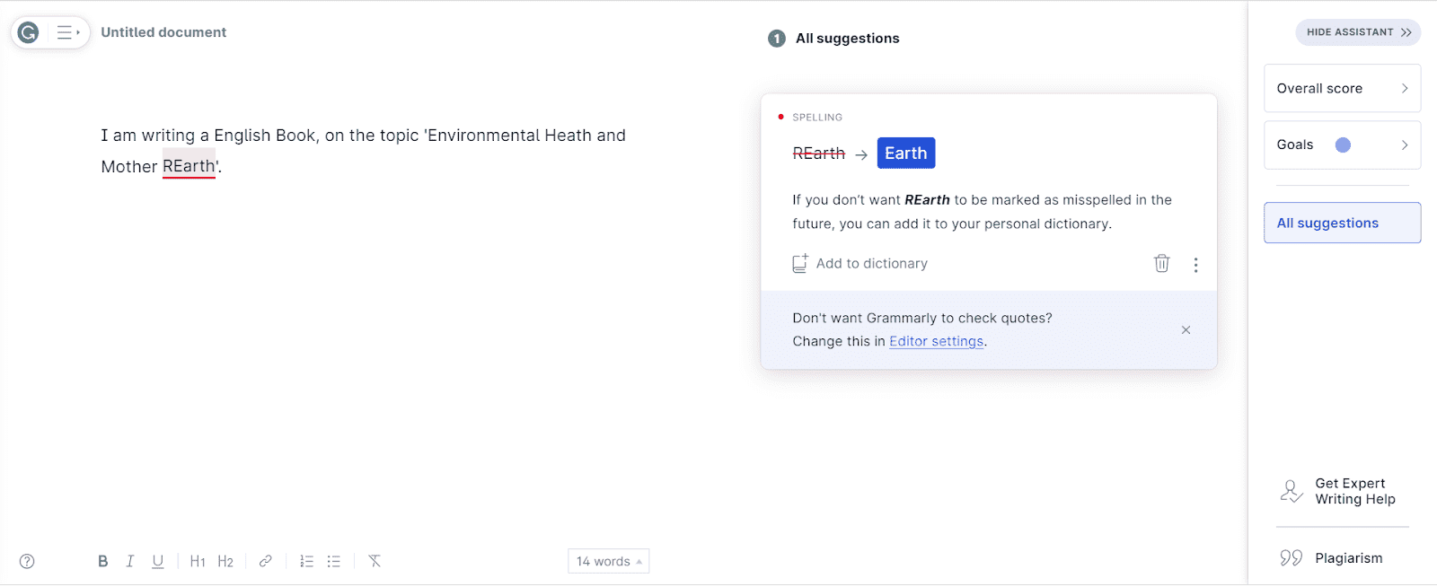 Grammarly: Free AI Assistance on Writing and Grammar Check