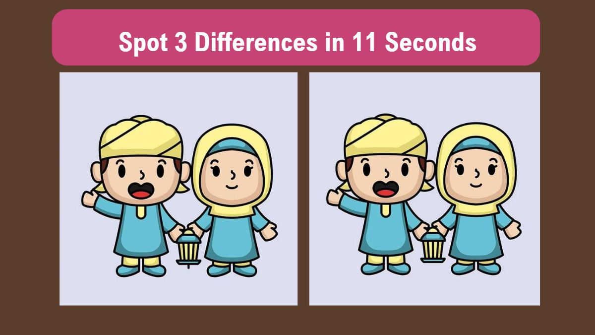 People With Hawk Eyes Can Spot 3 Differences In 11 Seconds