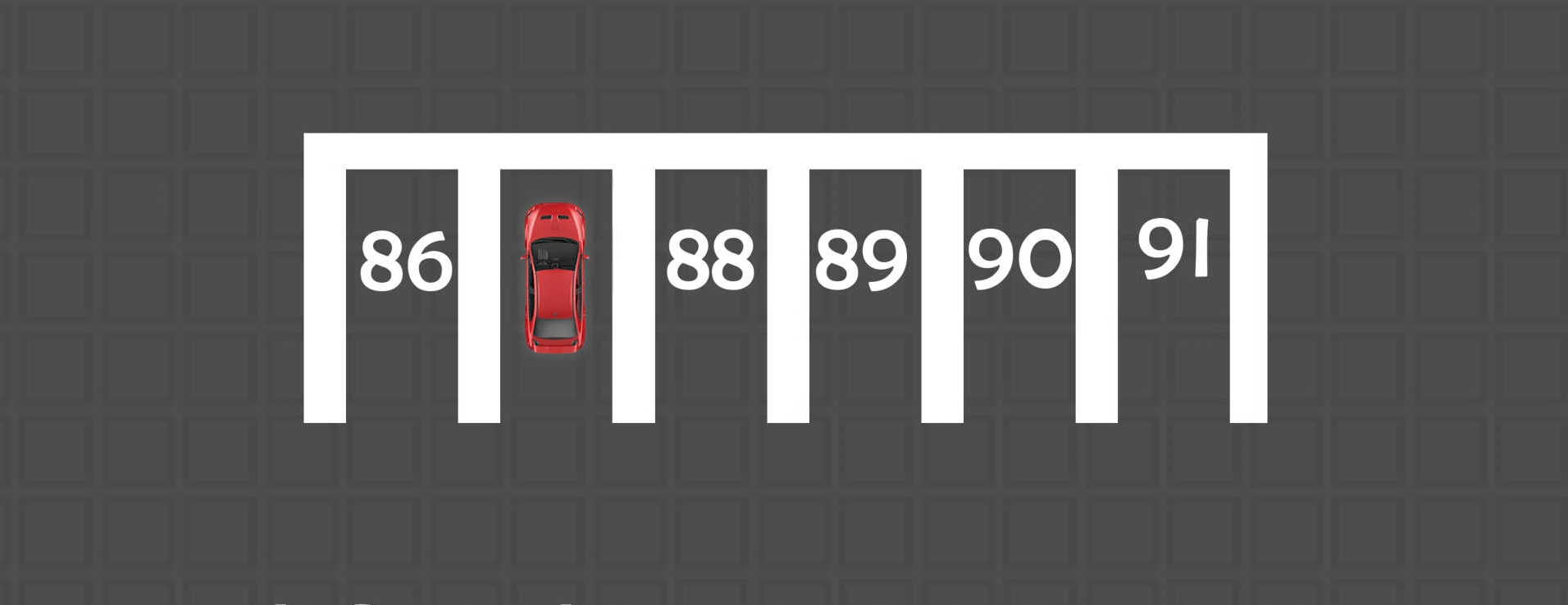 Brain Teaser: Find the Number on Parking Spot in 6 Seconds