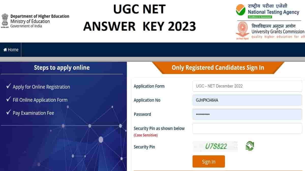UGC NET Answer Key 2023 Live Updates Download NTA NET Answer Key PDF