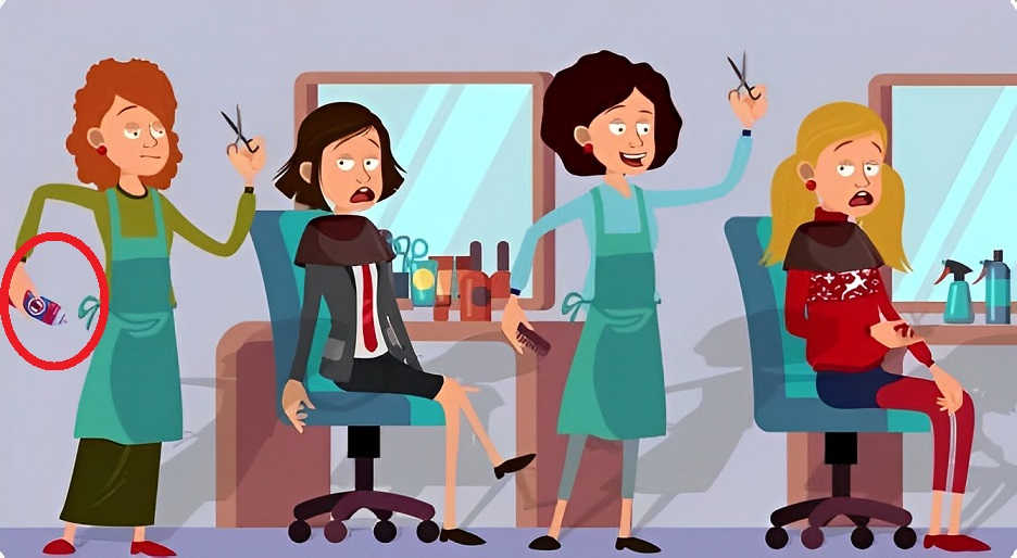 Find The Fake Hairdresser In 5 Seconds. 93% Will Fail!