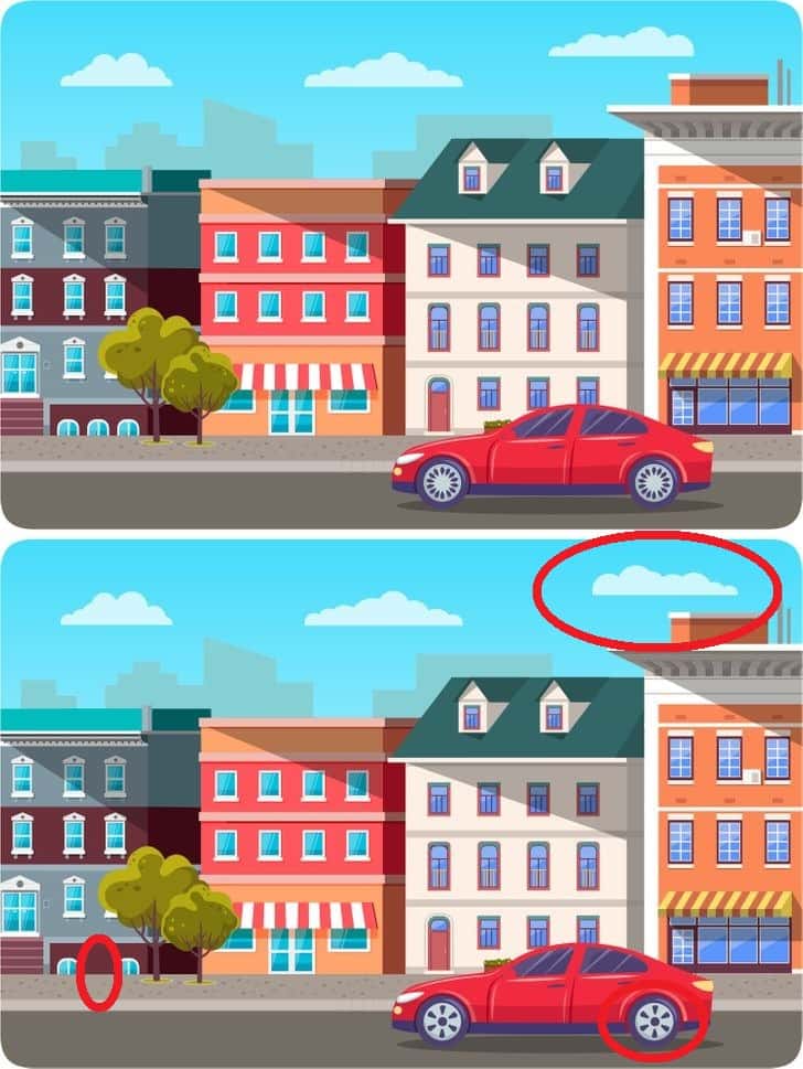 Spot The Difference: Can you spot 3 differences between the two ...