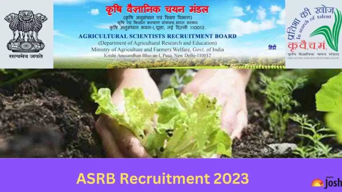 ASRB Recruitment 2023: Application Process Begins, Apply Online ...