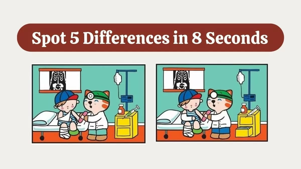 Spot The Difference Only A Genius Can Spot 5 Differences Between The