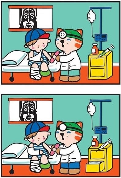 Spot the Difference: Only a genius can spot 5 differences between the ...