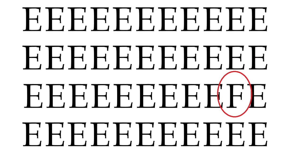 Optical Illusion: You have the eyes of a hawk if you can spot the odd ...