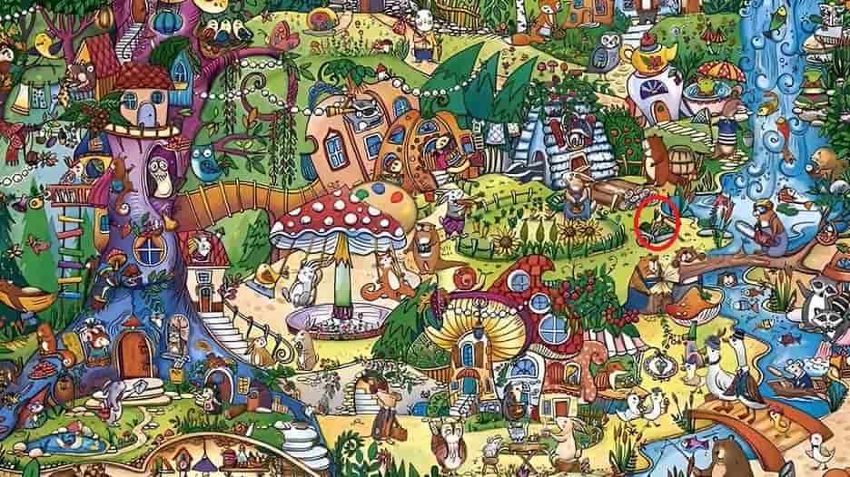 Seek and Find Puzzle: Only the sharpest eyes can spot a carrot in the ...