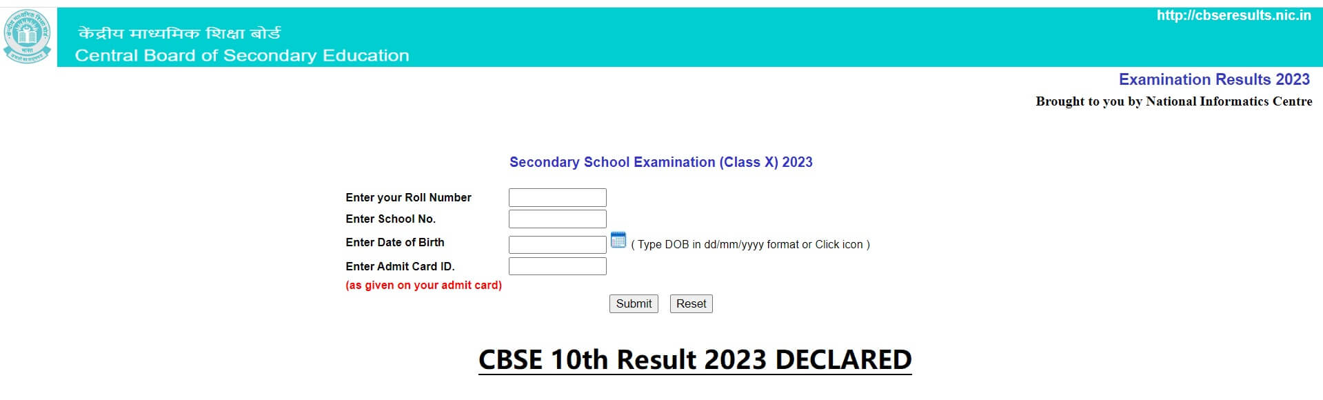 CBSE 10th Result 2023 Declared 93 12 Percent Pass Trivandrum Tops