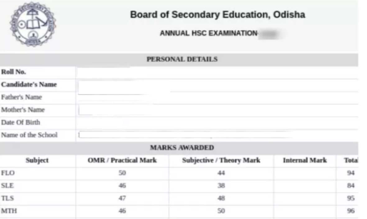 BSE Odisha Result 2023: Direct Download Link Available for Odisha 10th ...
