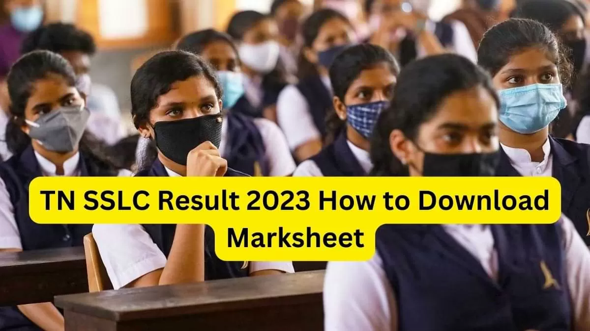 Tn 10th Board Result 2023 How To Download Tamil Nadu Sslc Marksheet