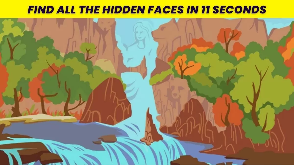 Optical Illusion Vision IQ Test: Find All The Hidden Faces In The ... Optical Illusion Vision IQ Test: Find All The Hidden Faces In The ...