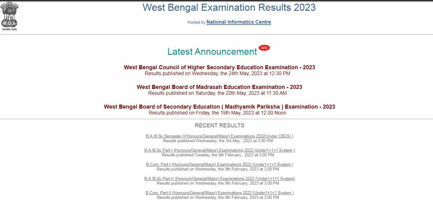 Wbchse 12th Result 2023 লিংক Documents Required To Check West Bengal