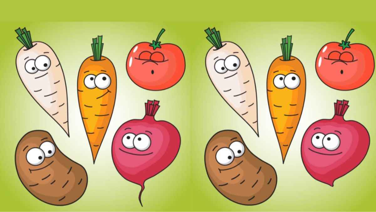 You are smarter than 93% of people if you can spot 2 differences ...