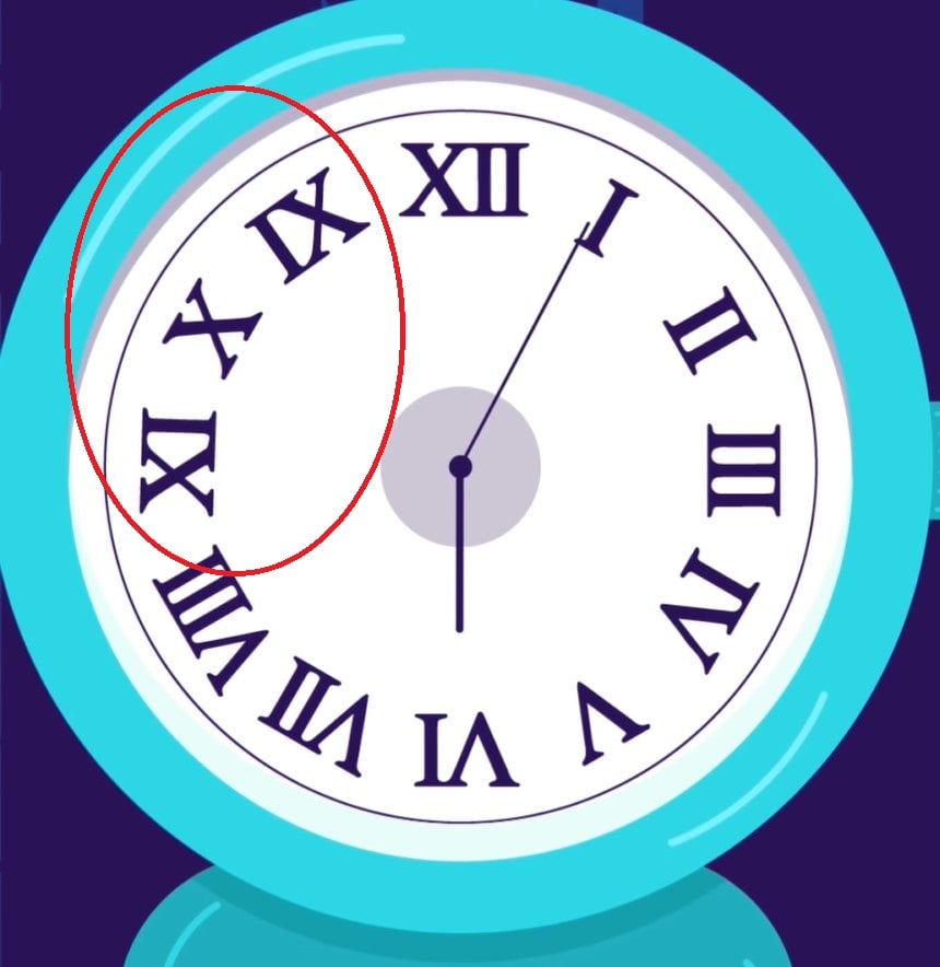 Seek and Find Puzzle: Can you find what's wrong with the clock in 4 ...