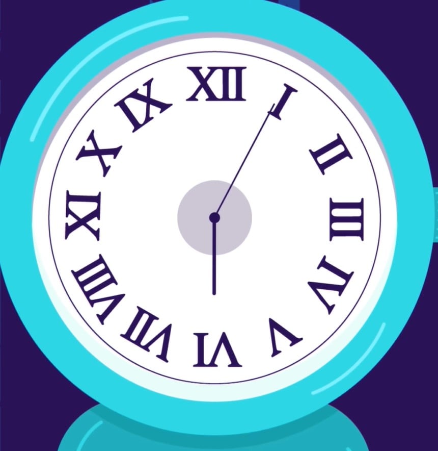 Seek and Find Puzzle: Can you find what's wrong with the clock in 4 ...