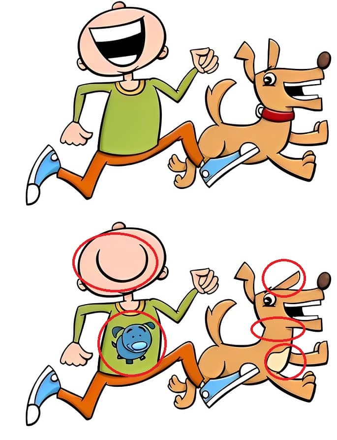 Spot the Difference: Only highly intelligent people can spot 5 ...