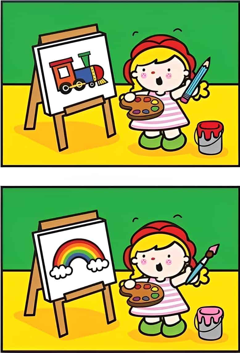 Spot the Difference: Can you spot 3 differences in 3 seconds?