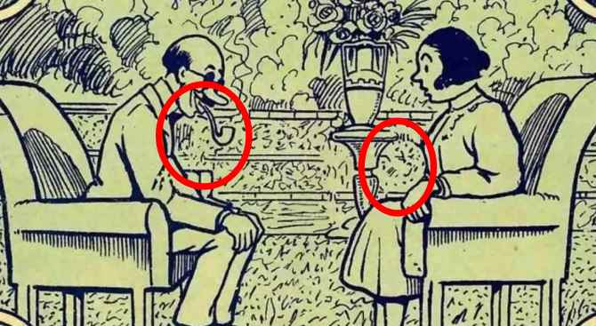 You have god like vision if you can spot the two hidden faces in the ...