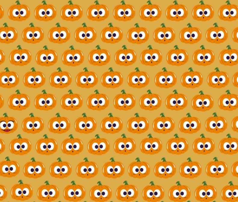 You have high attention to detail if you can spot the stylish pumpkin ...