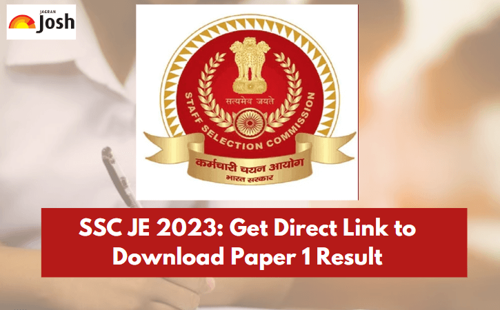 SSC JE Result 2023: Paper 1 Date, Scorecard, Cut Off