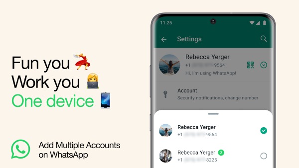 How to Use WhatsApp’s New Multiple Accounts Feature?