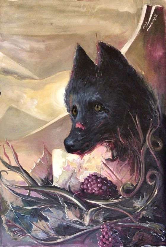 Optical Illusion to Test Your Vision: Find the hidden wolf in the ...