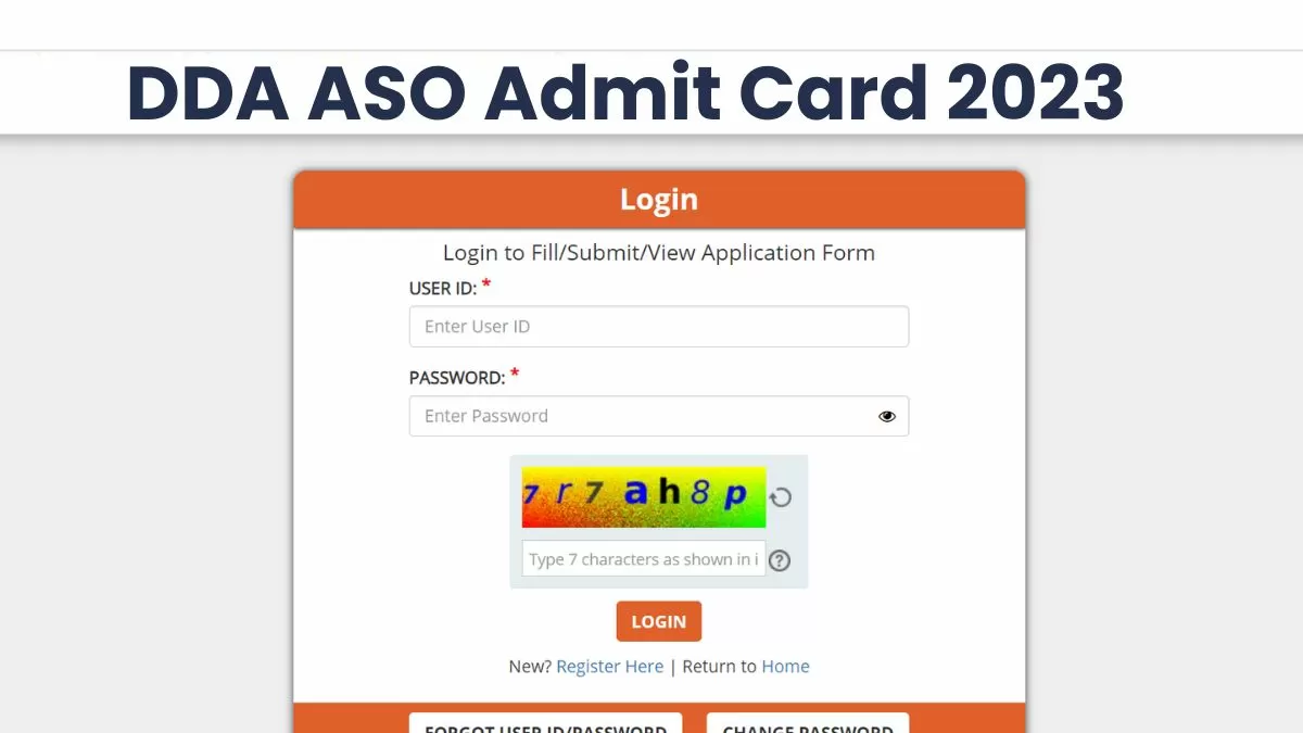 DDA ASO Admit Card 2023 Released: जारी हुए डीडीए एसओ परीक्षा के एडमिट ...