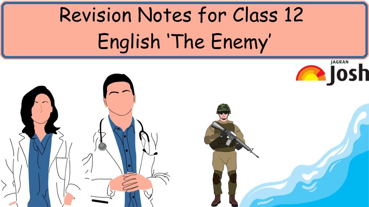 CBSE Class 12 English Vistas Chapter 4The Enemy Notes, Download PDF