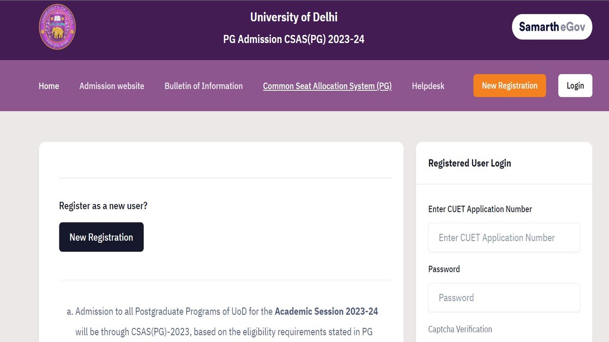 DU PG 2023 Mid-Entry registration ends today at admission.uod.ac.in ... DU PG 2023 Mid-Entry registration ends today at admission.uod.ac.in ...