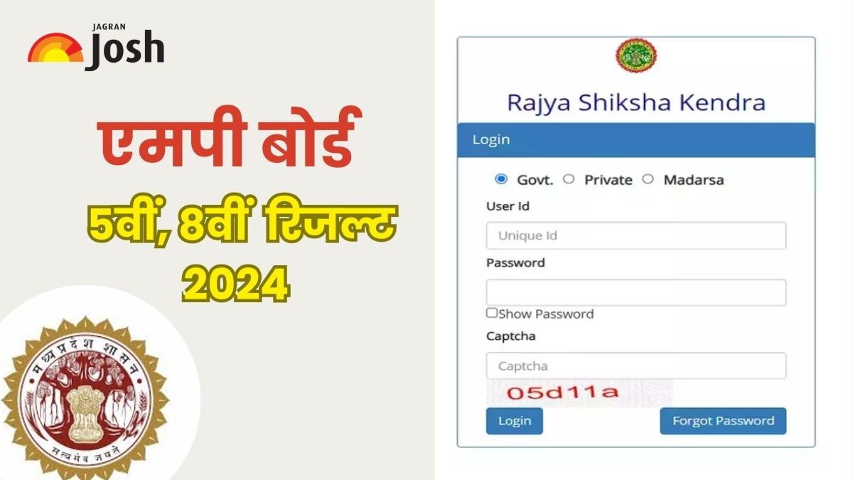Class 5th, 8th Result 2024 Roll Number, SSSM ID Name: Rajya Shiksha ...