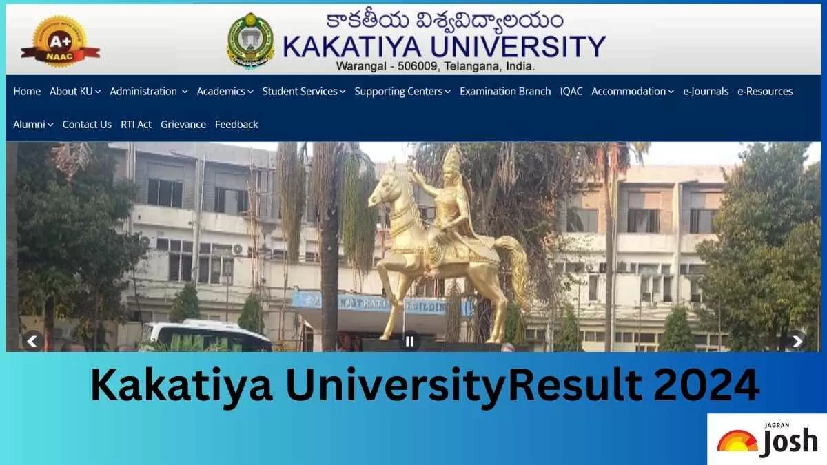 KU Result 2024 OUT at kakatiya.ac.in; Direct Link to Download Kakatiya ...
