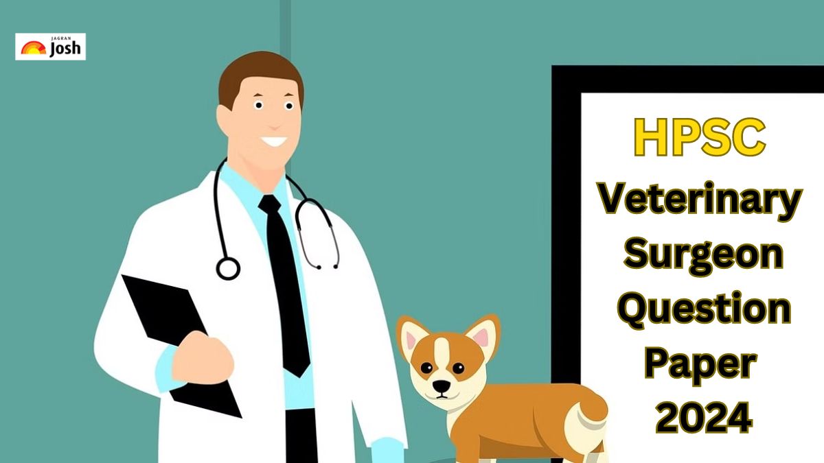 HPSC Veterinary Surgeon Question Paper 2024: डाउनलोड करें सेट A, B, C ...