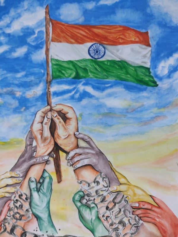 Independence Day Drawing Ideas For Poster and Paintings With Images for ...