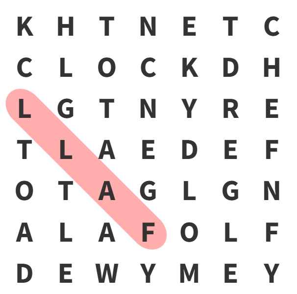 Word Search Puzzle: Find the word 'fall' in 12 seconds!