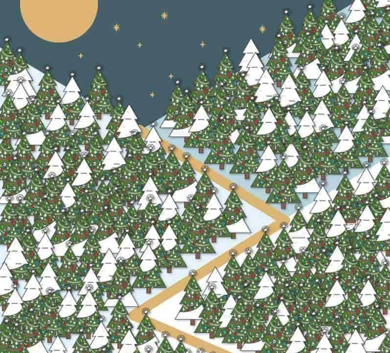 Christmas-Themed Brain Teaser: Where's the Hidden Elf? Can You Find it ...