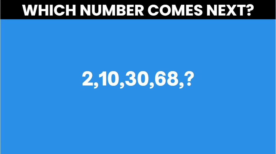 IQ Test: Can You Guess Which Number Comes Next in 4 Seconds?