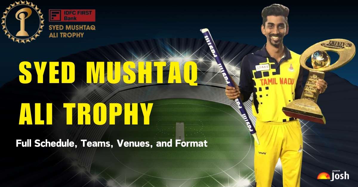 Syed Mushtaq Ali Trophy SMAT 2024 Full Schedule Teams Venues and Format