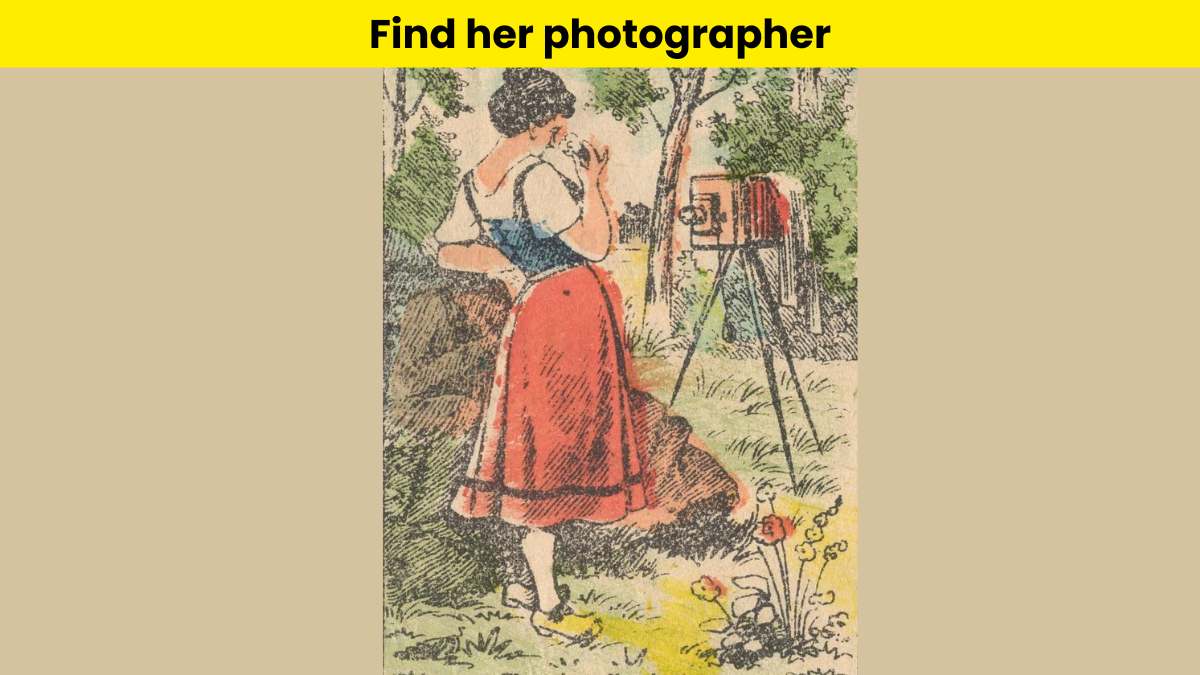 Unleash your inner detective and find the woman’s hidden photographer ...