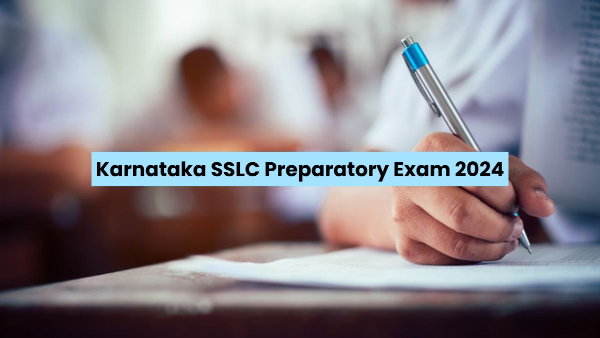 Karnataka Sslc 2024 Preparatory Exam Schedule Released Check Details