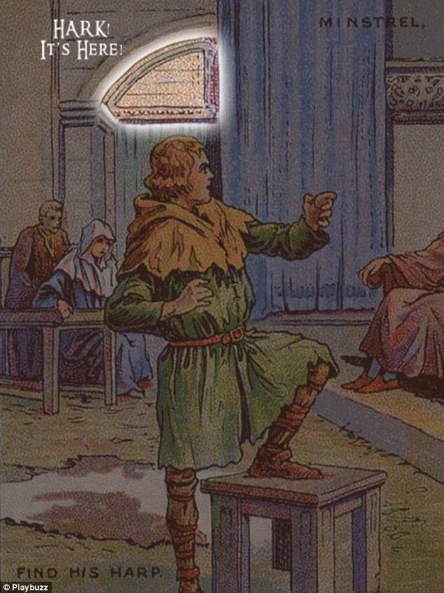 You have amazing eyesight if you can find the royal musician’s lost ...