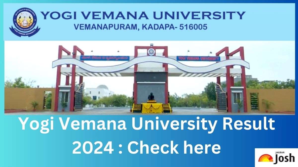 YVU Result 2024 OUT at yvu.edu.in; Download Yogi Vemana University UG ...