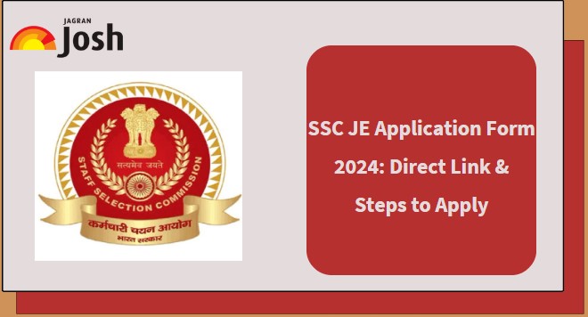 SSC JE Application Form 2025: Online Form Link Active for 1340 ...