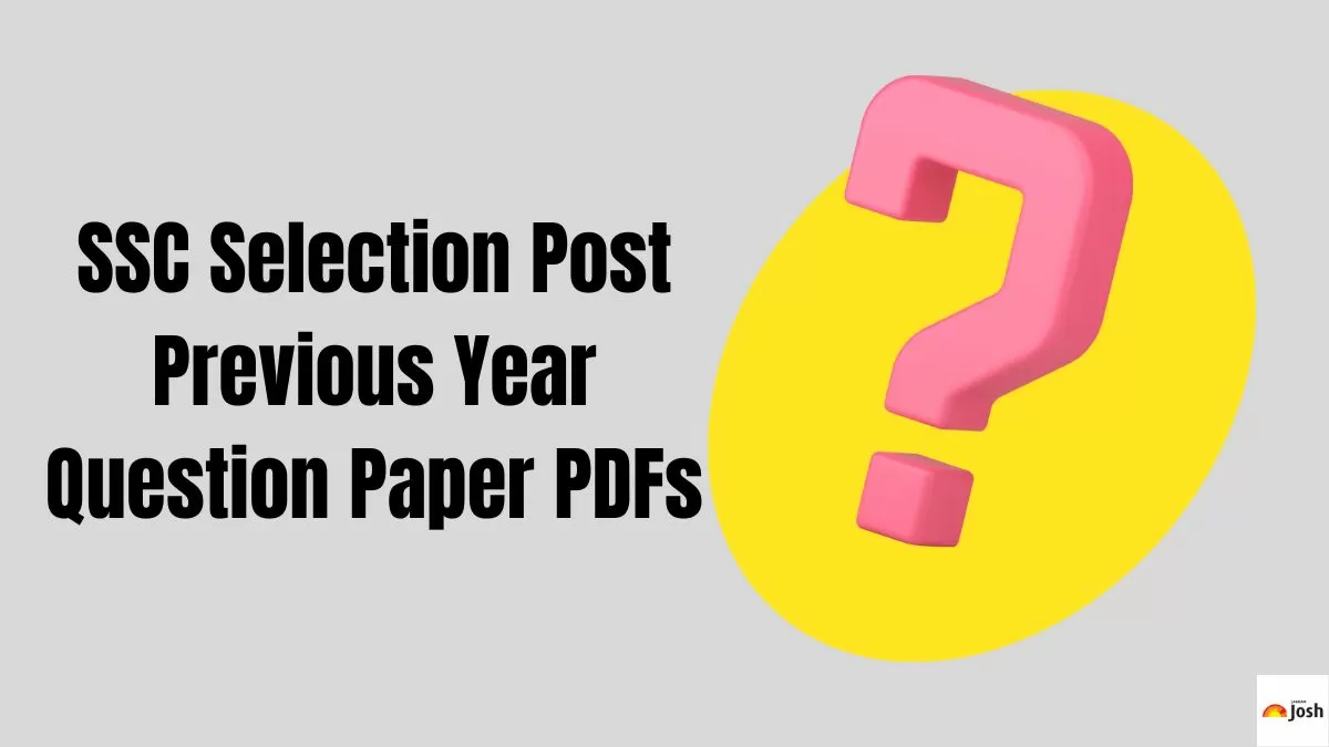 SSC Selection Post Previous Year Papers PDF Download