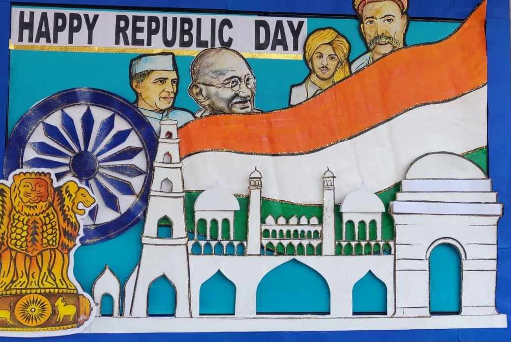 Republic Day Decoration Ideas 2024 For School Board And Other Places Republic Day Decoration Ideas 2024 For School Board And Other Places